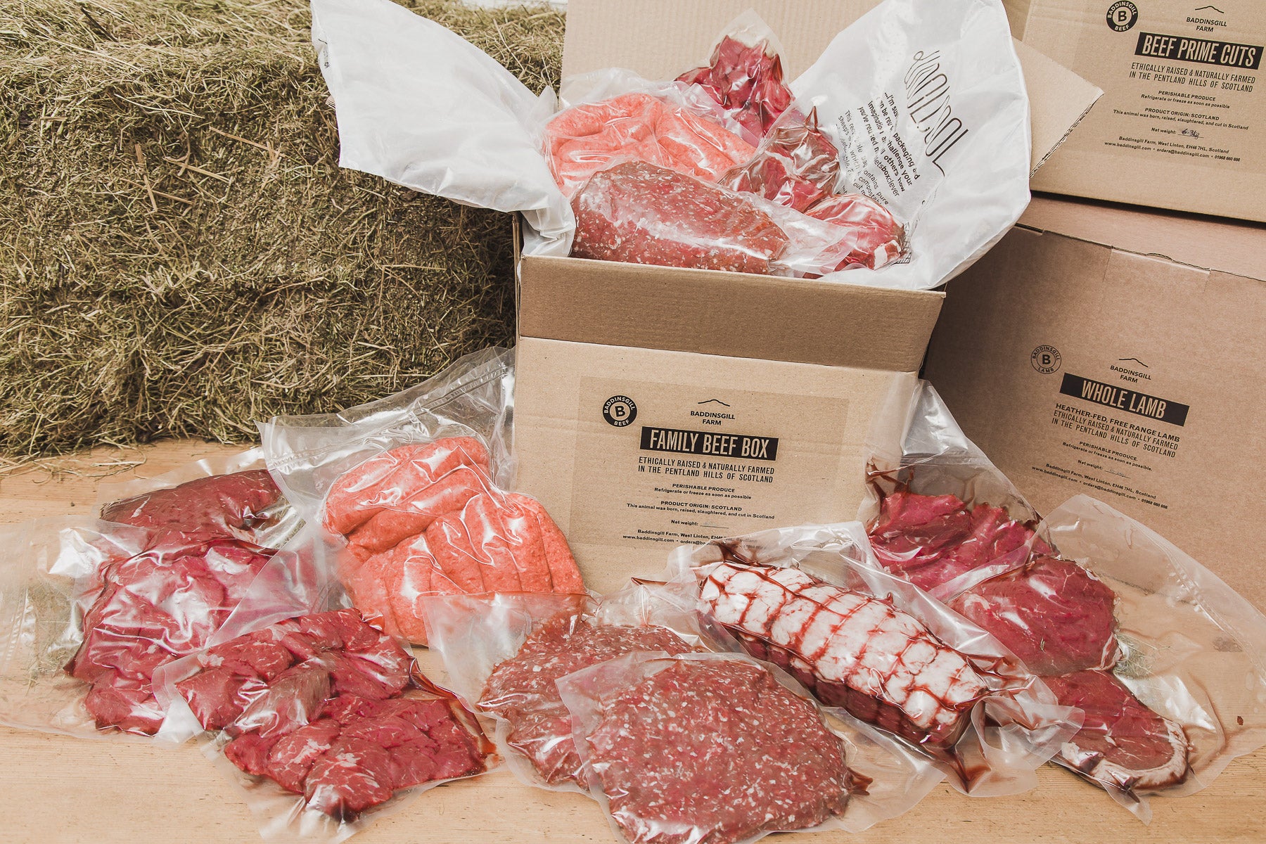 Buy lamb and beef direct from Baddinsgill Farm